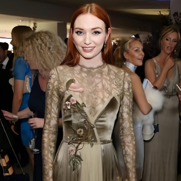 Alberta Ferretti | Dresses | Alberta Ferretti Runway Maxi Dress Size 42 ...